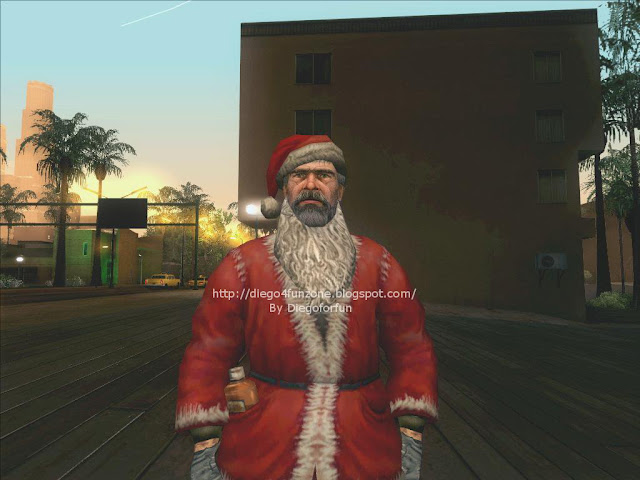 Skin Papai Noel