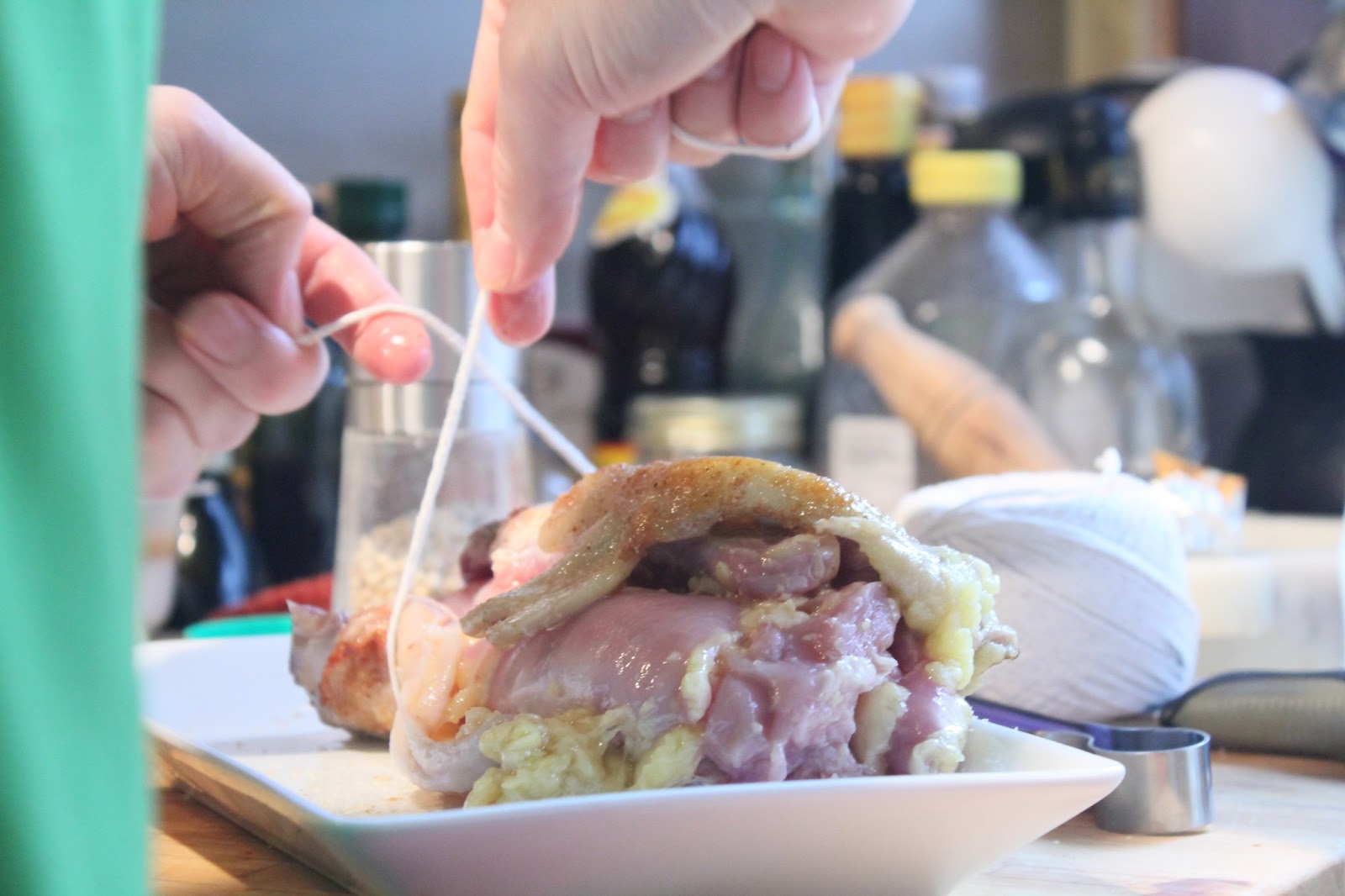 Mary's Food Journal: Birthday Dinner: Ballotine of Pheasant