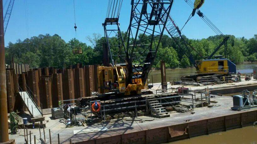 Industrial History: O.K. Allen 1936-2015 Bridge over Red River in ...