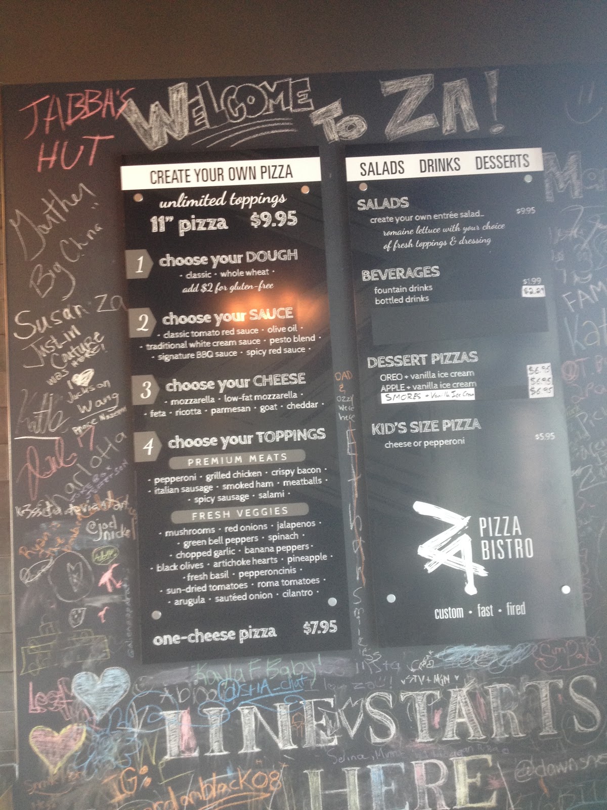 BRazuCAs por AI - Em Winnipeg: ZA Pizza Bistro - The Best Pizza ever ...