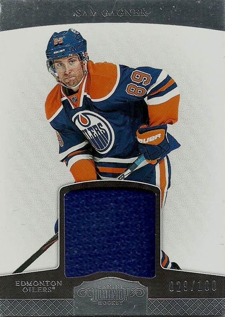 Hell's Valuable Collectibles: Sam Gagner Swatch Card