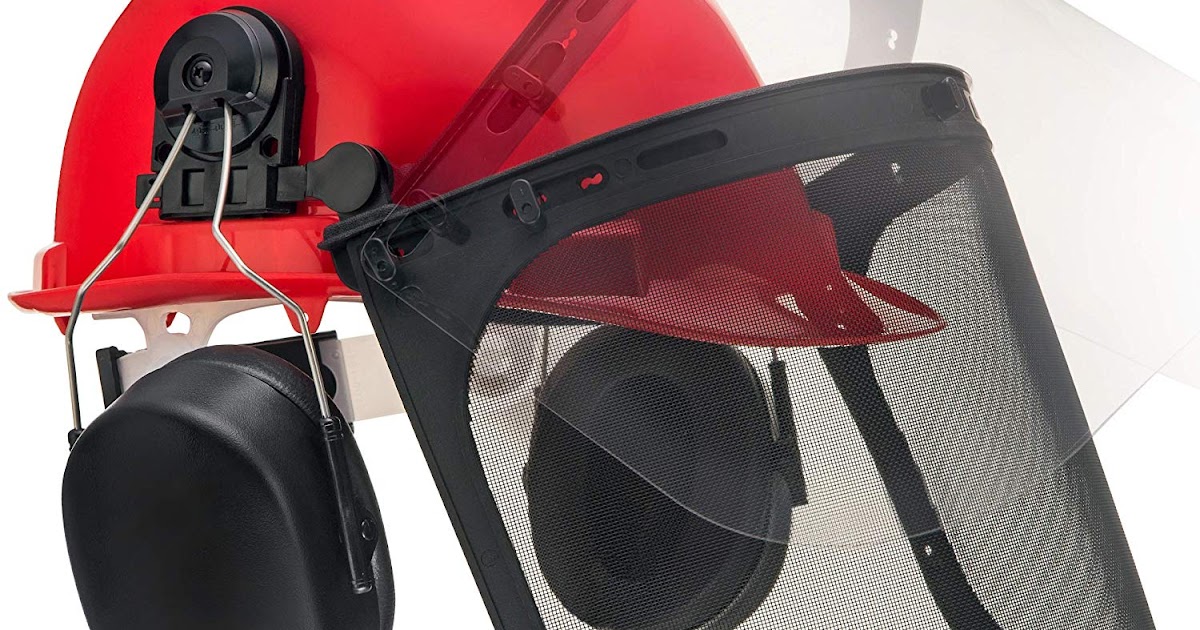 ↠ Best chainsaw safety helmet with mesh visor? ↞ | The Tool Yard