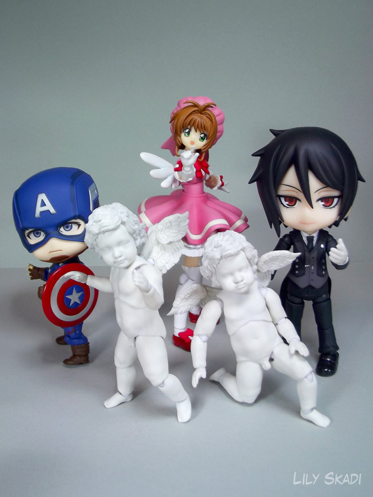 Sionnach Toys: Arrival · Llegada: Figma Angel Statues