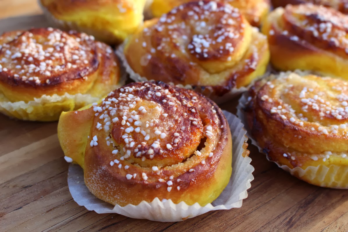 Saffransbullar till advent
