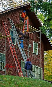 LEGEND: Unsafe Ladder Use