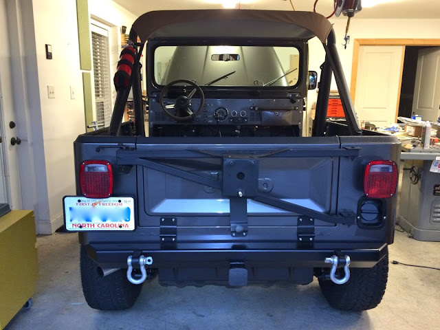 1986 Jeep CJ7 Restoration: Bumpers