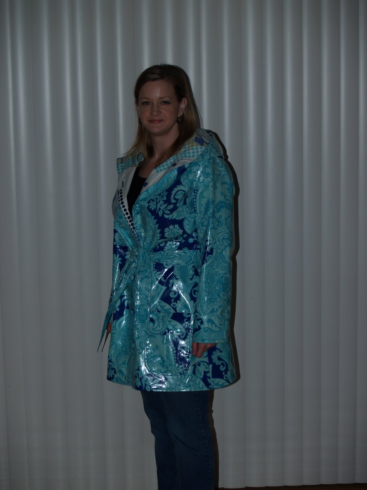 Amy Butler The Rainy Days Hooded Raincoat and Runabout Jacket AB043HR ...