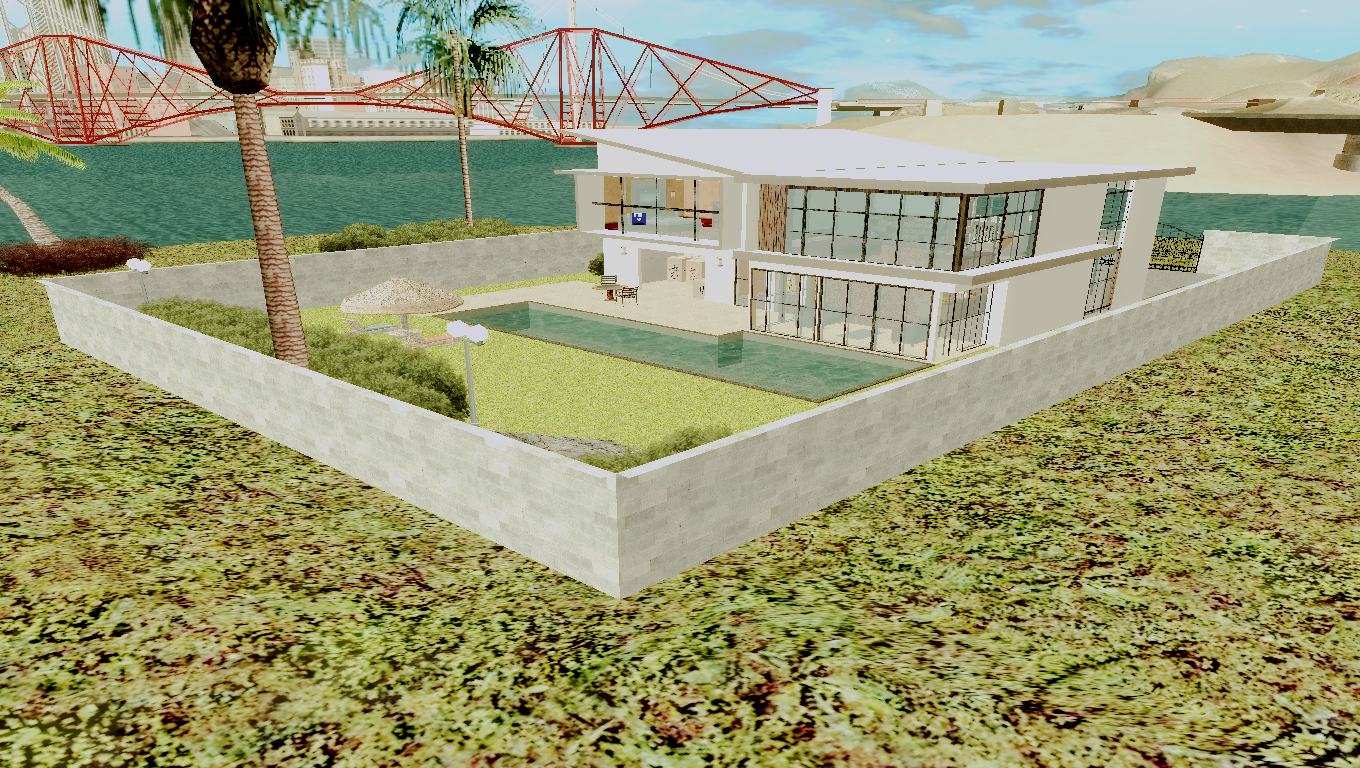 GTA San Andreas Mods: GTA SA - New Modern House (Nova Casa)