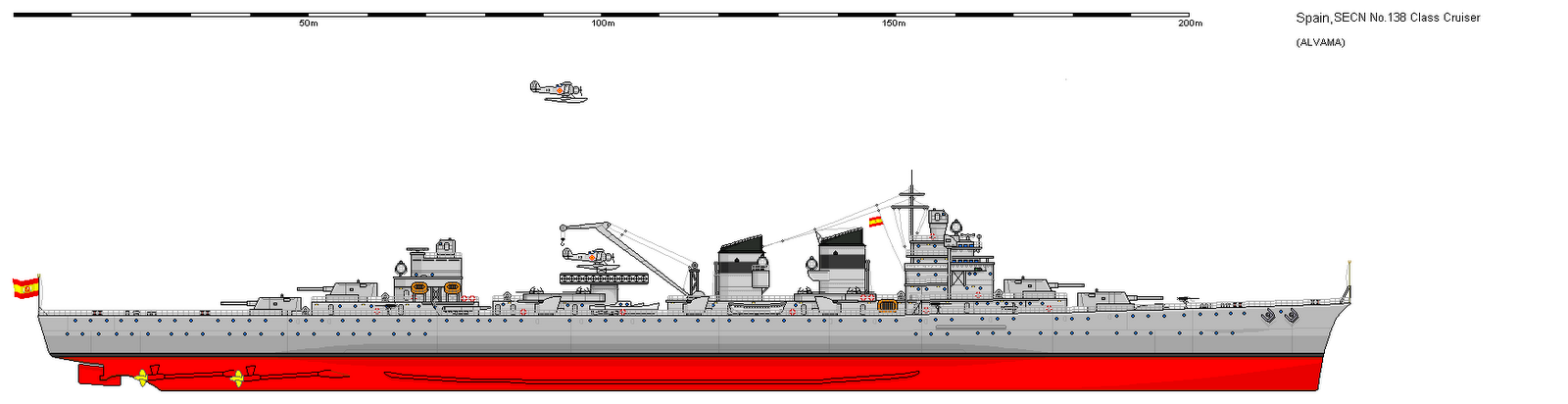 WARSHIPSRESEARCH: A Spanish super-Washington cruiser project 138 and ...