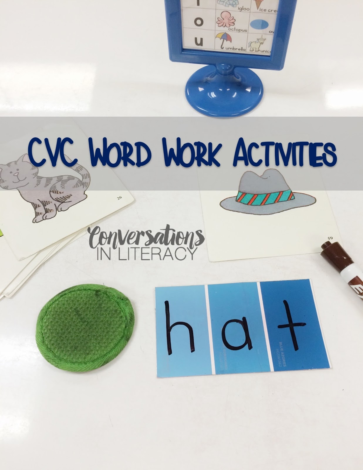 CVC Word Work Activities - Conversations in Literacy
