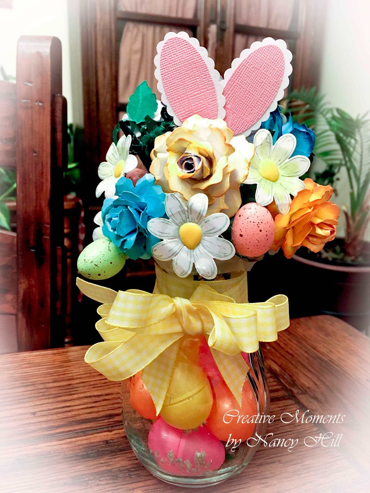 Creative Moments by Nancy Hill: Easter flower arrangement