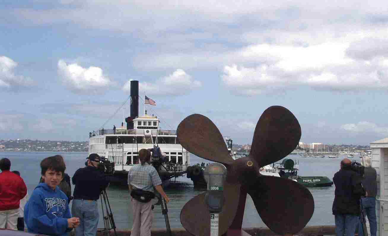 Tour America's History: Maritime Museum of San Diego: Ferryboat Berkeley