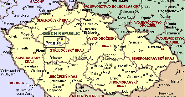 CZECH REPUBLIC - GEOGRAPHICAL MAPS OF CZECH REPUBLIC ~ Klima Naturali™
