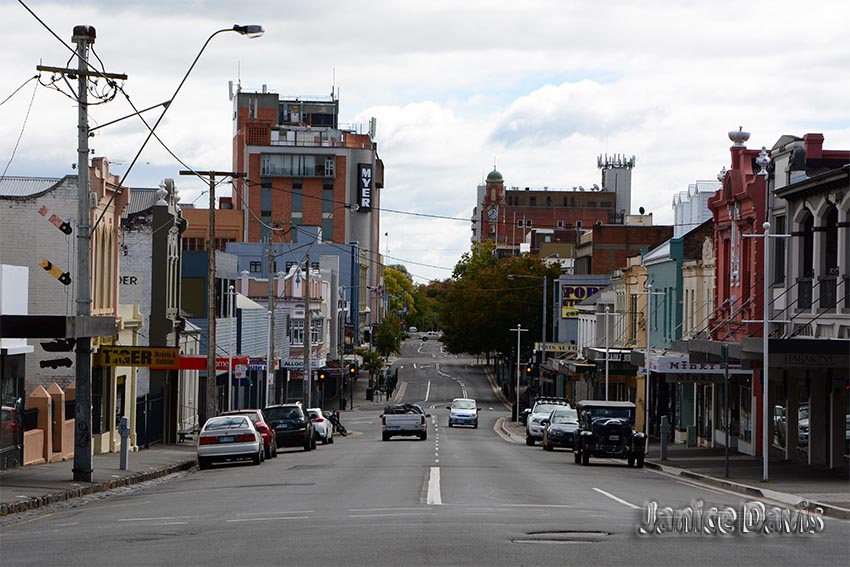 thoughts & happenings: Street view, Launceston, Tasmania