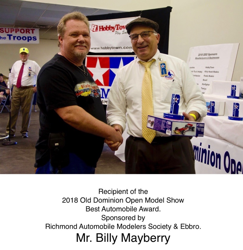 IPMS Richmond: 2018 ODO: Special Award Winners