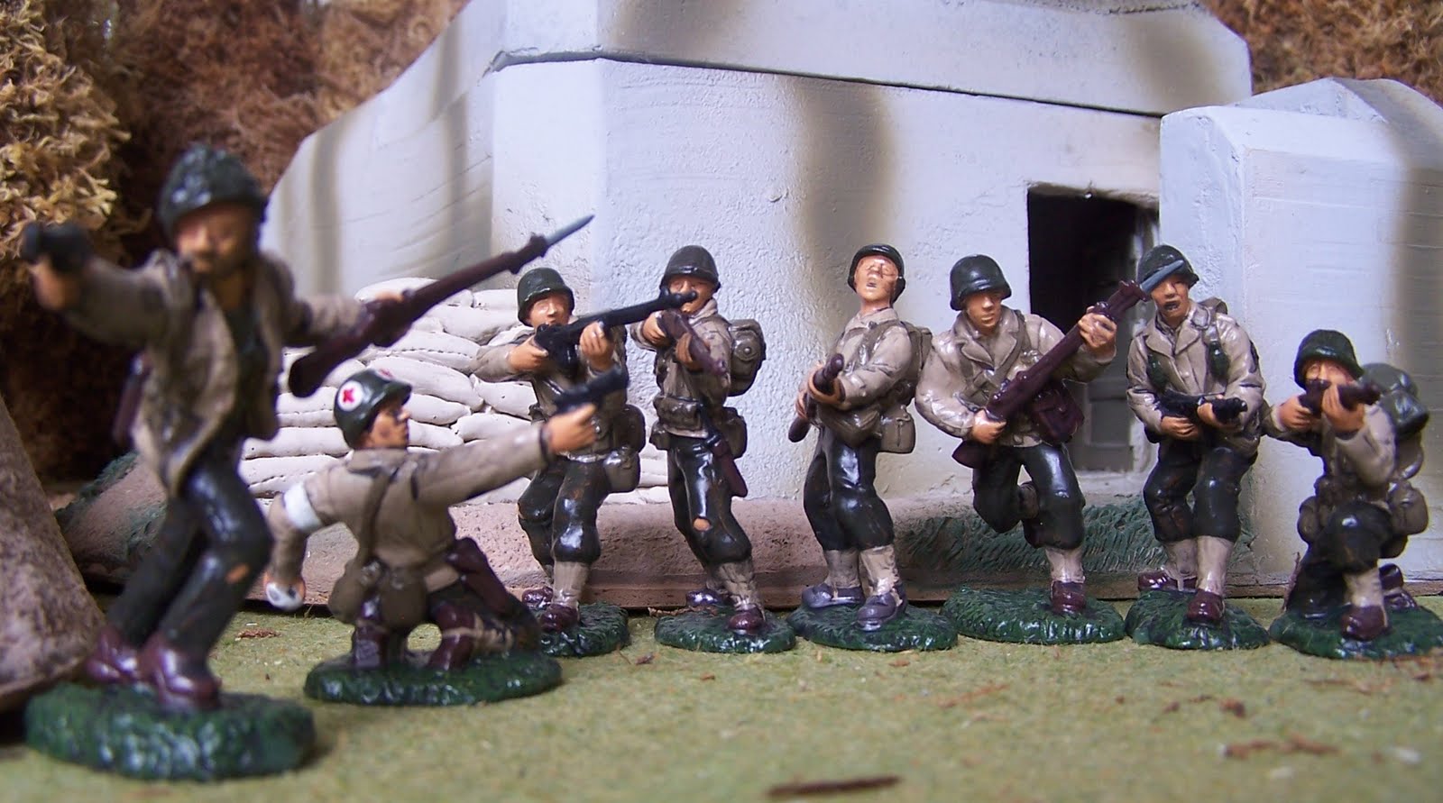 WWII Plastic Toy Soldiers: Introducing the US Infantry