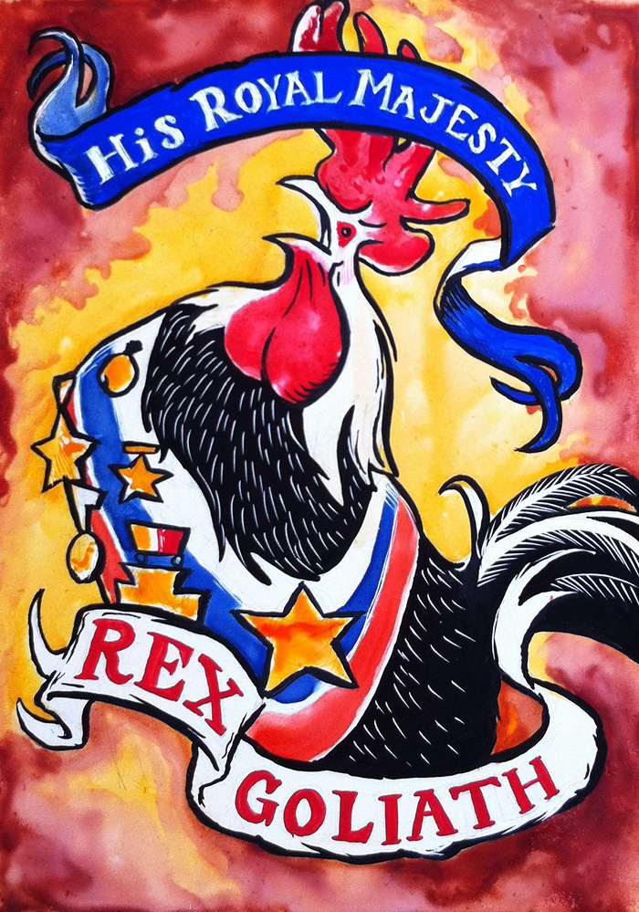 Art of BEN WALKER: Rex Goliath rules