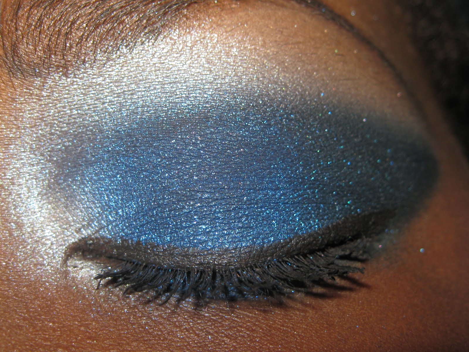 Ladylunna: Blue make up look