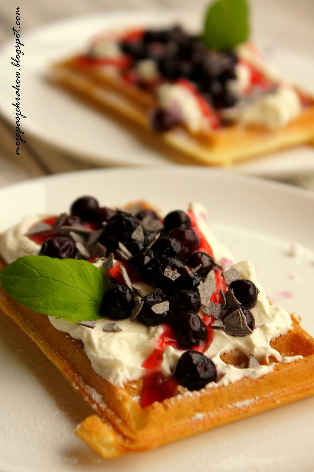 moje pasje: Gofry lekkie i puszyste