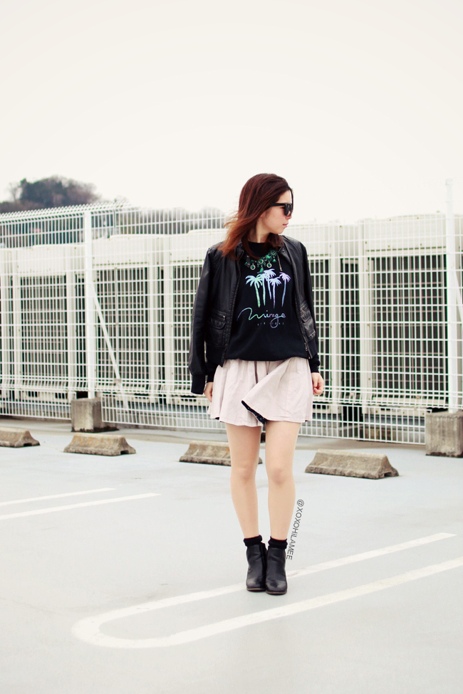 2015/03/07 OOTD : Reversible Skirt - Japanese Fashion Blogger ...