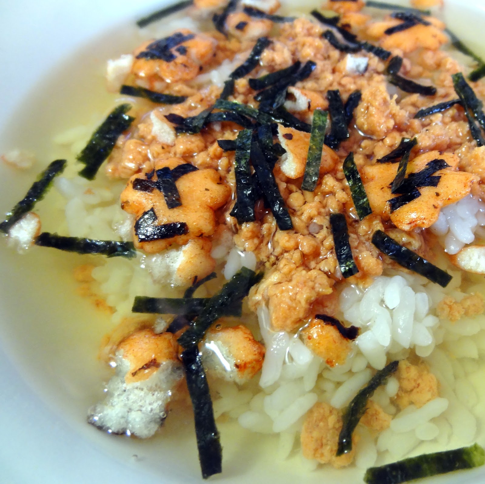 Miss Mochi's Adventures: Sake Ochazuke (鮭 お茶漬け)