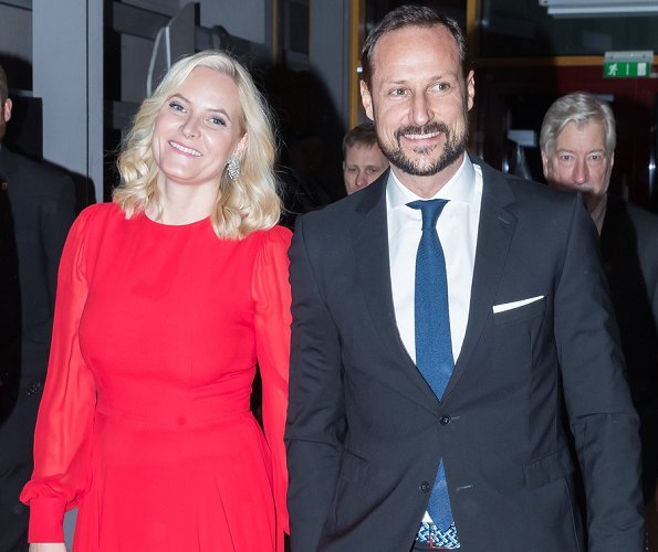 Princess Mette Marit and Prince Haakon attend Sports Gala 2018