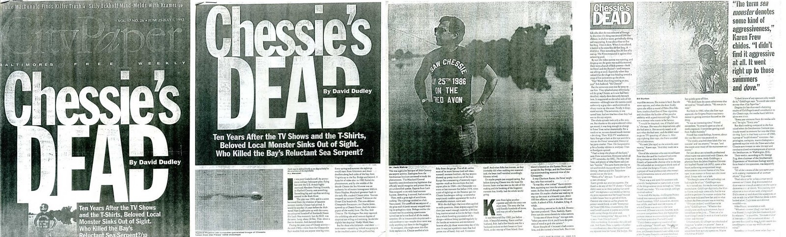 Kriptozoológia: Chessie