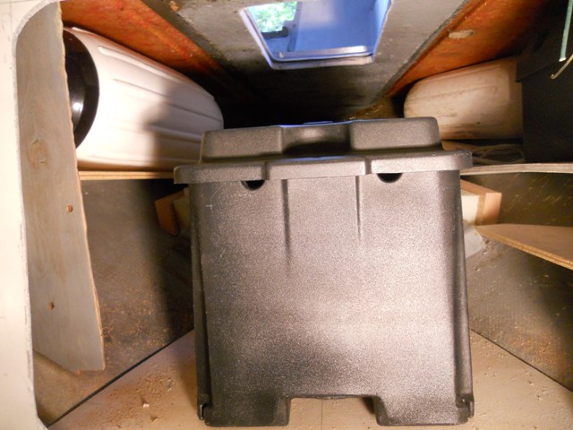 Ericson 25, Oystercatcher: Lazarette Modifications, Part 2: New Hatches