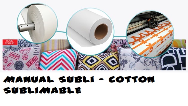Manual Subli - Cotton SUBLIMABLE