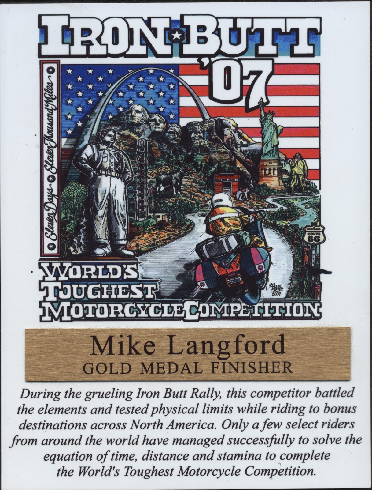 Pete's Place: Iron Butt Association™ Artwork