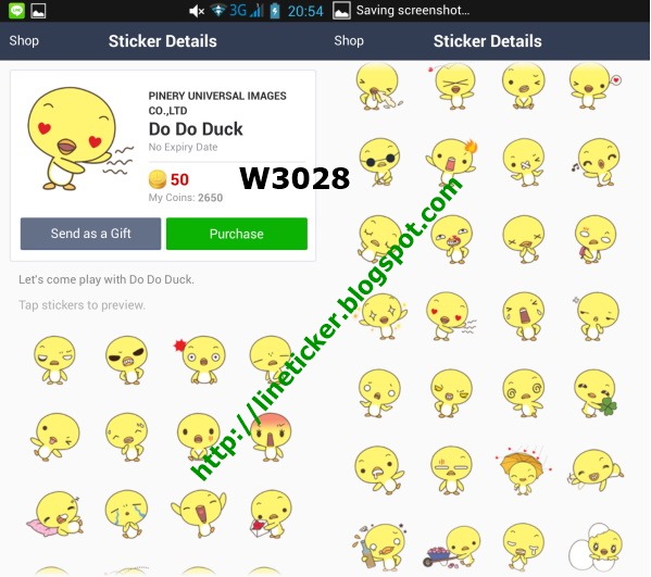 สติ๊กเกอร์ไลน์ ถูกที่สุด Line Sticker Shop: Creators Sticker Duck ...