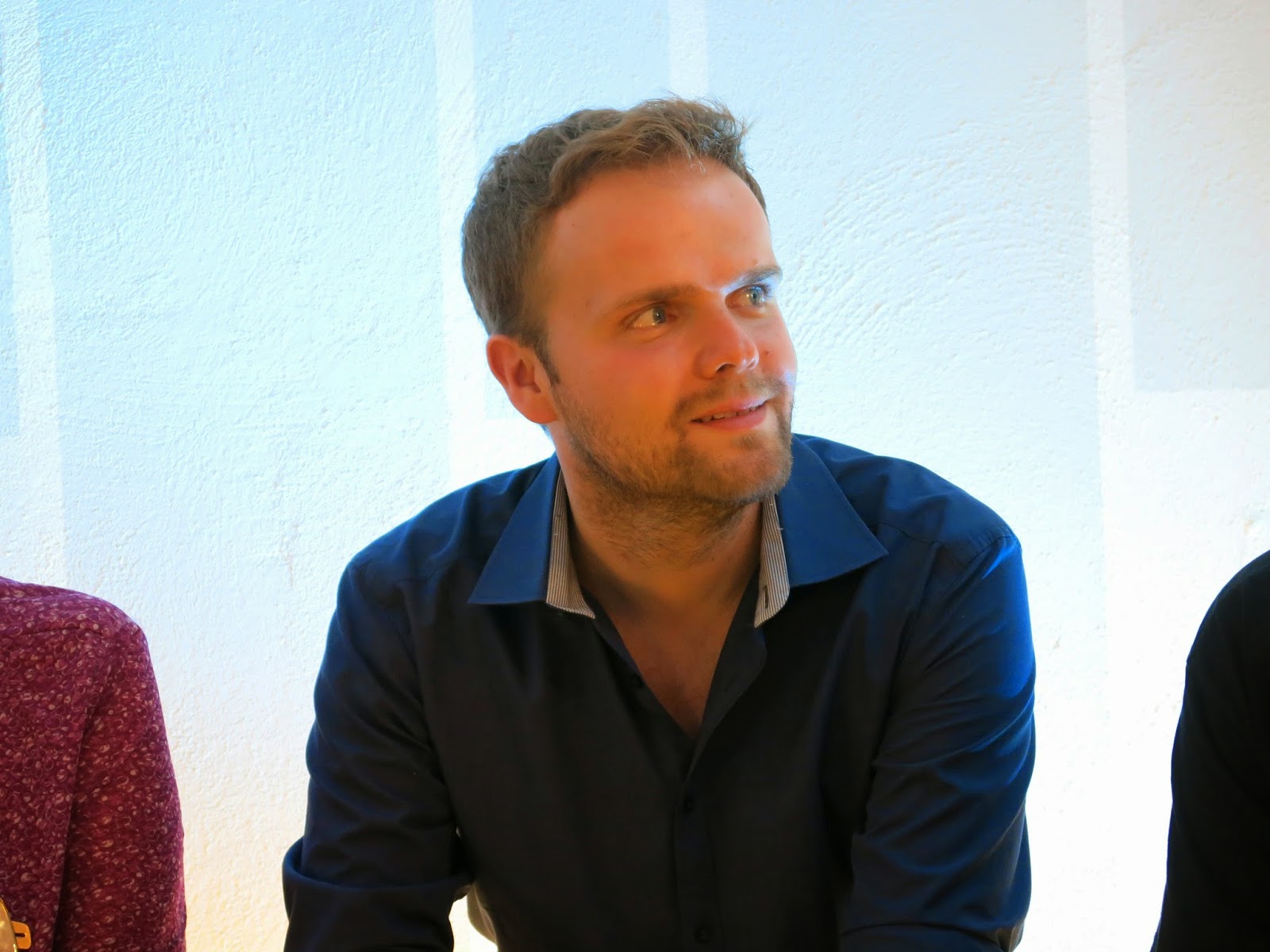 Star Trek Tafelrunde "Hermann Darnell" Potsdam Babelsberg: Benjamin Stöwe