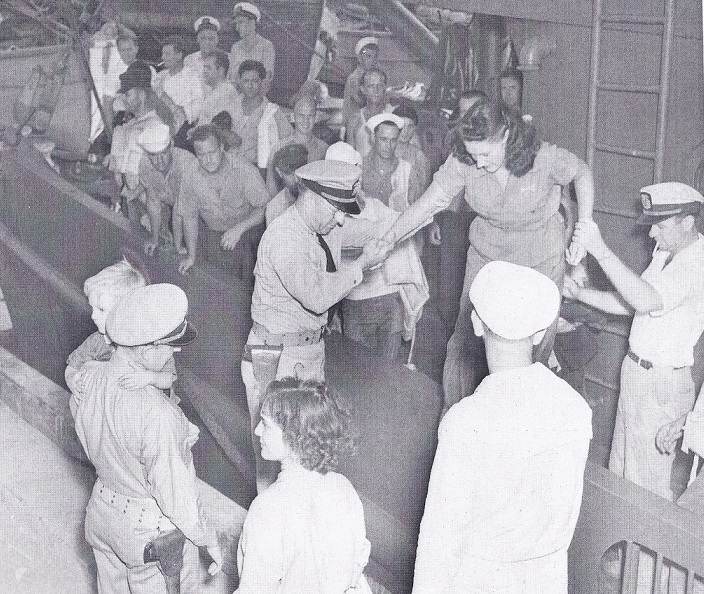 SS Afoundria sunk by U-108, rare photo of women and children survivors ...