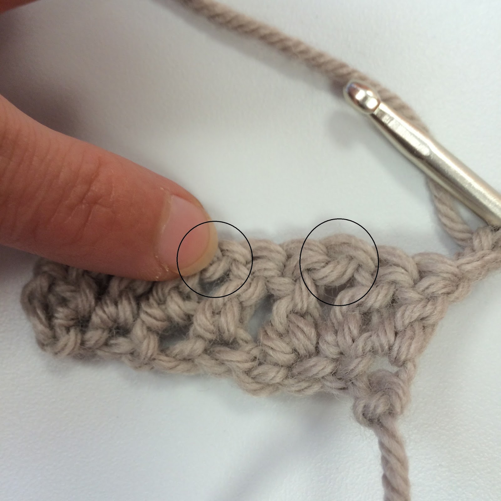 Au Crochet qui m'aille...: Le point de corde