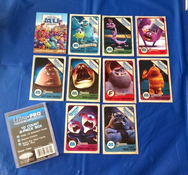 Monsters University Scare Cards - The Complete Guide | Pixar Post