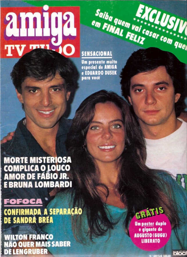 Bruna Lombardi E Carlos Riccelli