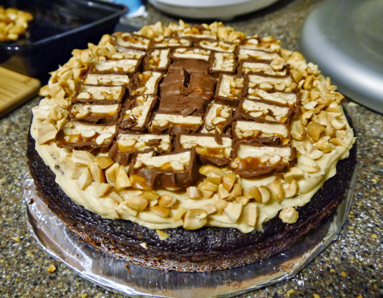Whisking Through Life: Dreams & a "Snickers" Cake