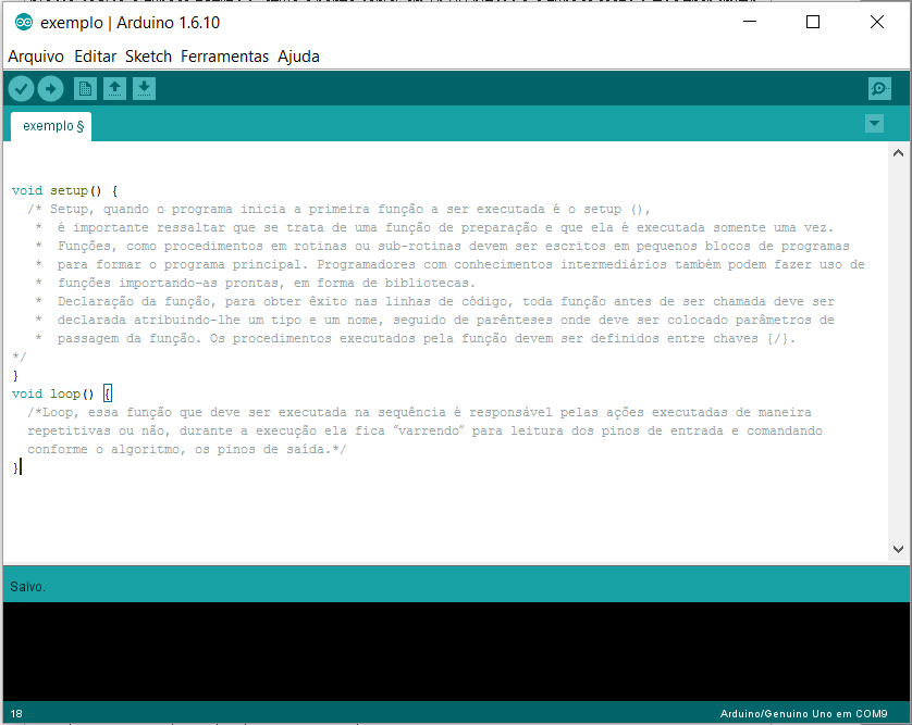 Mecatronizando: Estrutura de linguagem do Arduino