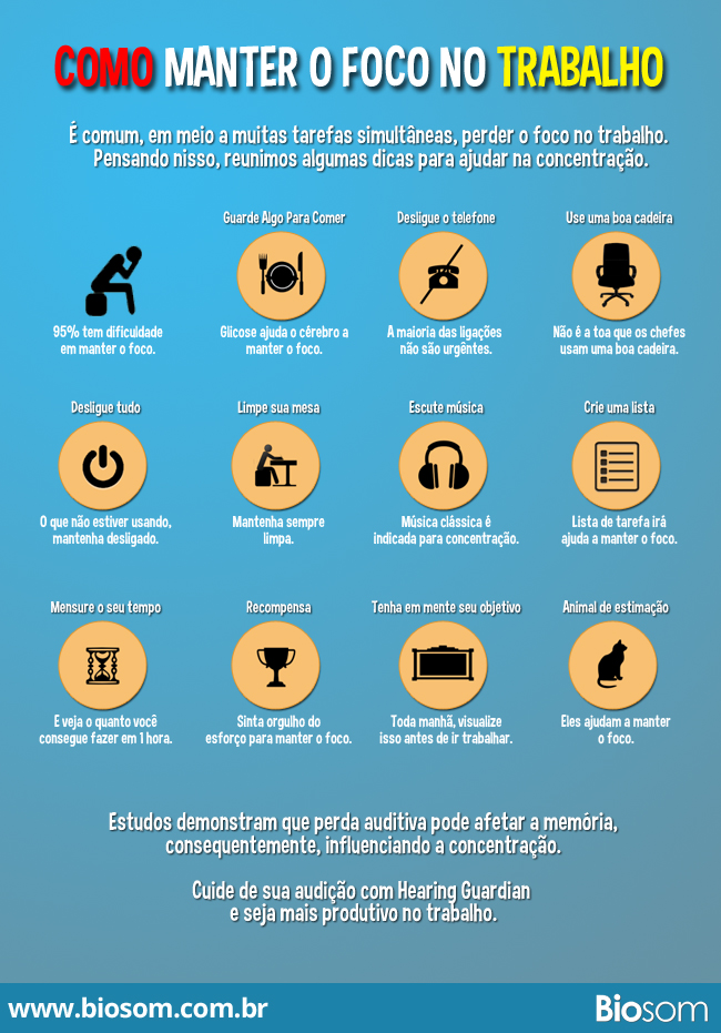 Chá com Sig: Como manter o foco no trabalho Chá com Sig: Como manter o foco no trabalho