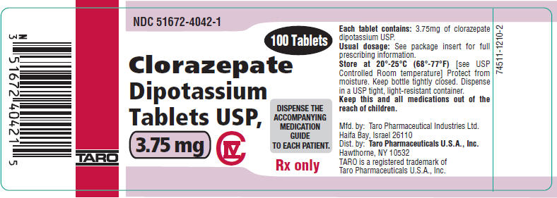 CLORAZEPATE DIPOTASSIUM ~ Nursing Path