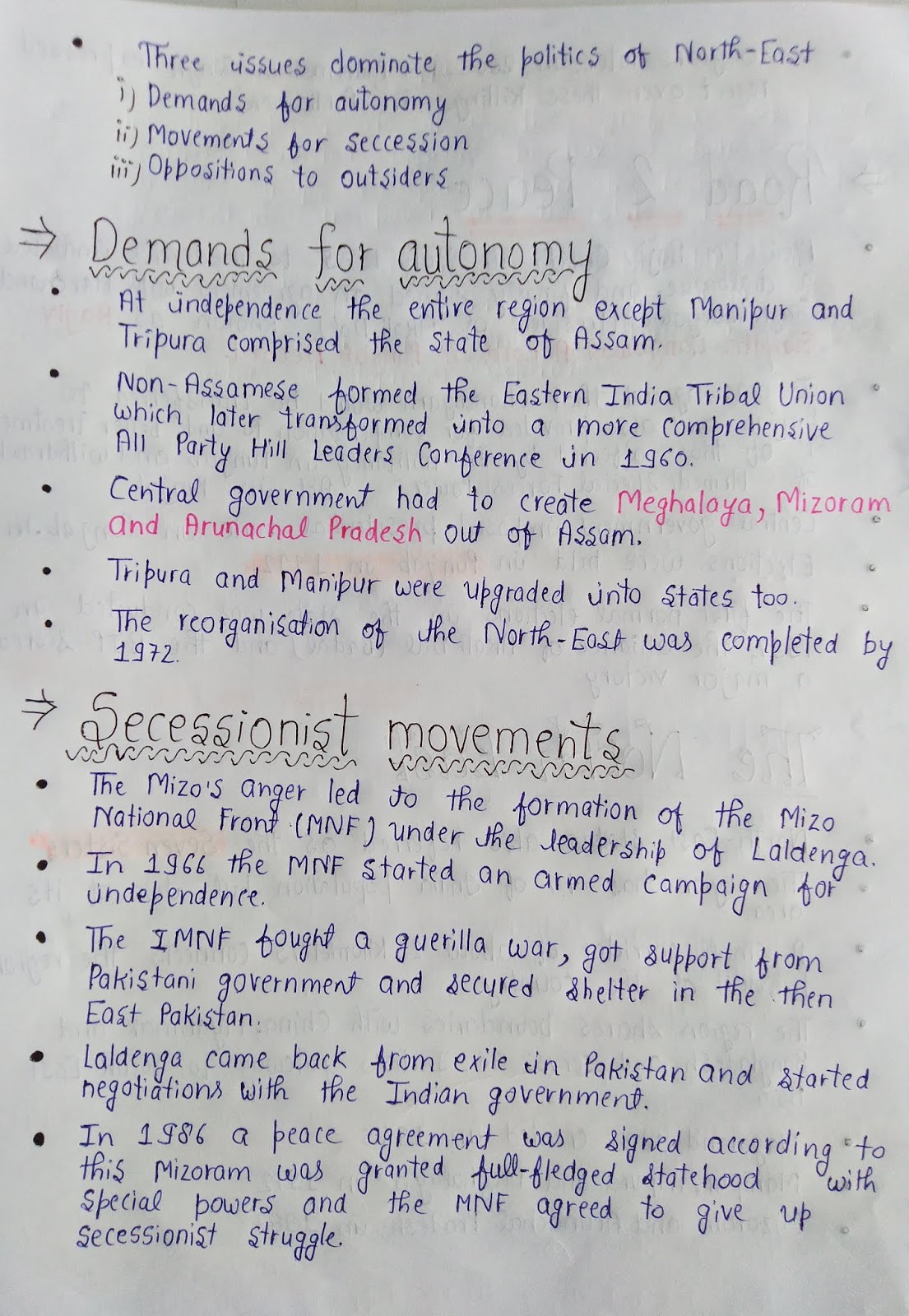 Studyship with Krati: CLASS 12TH NCERT POLITICAL SCIENCE NOTES