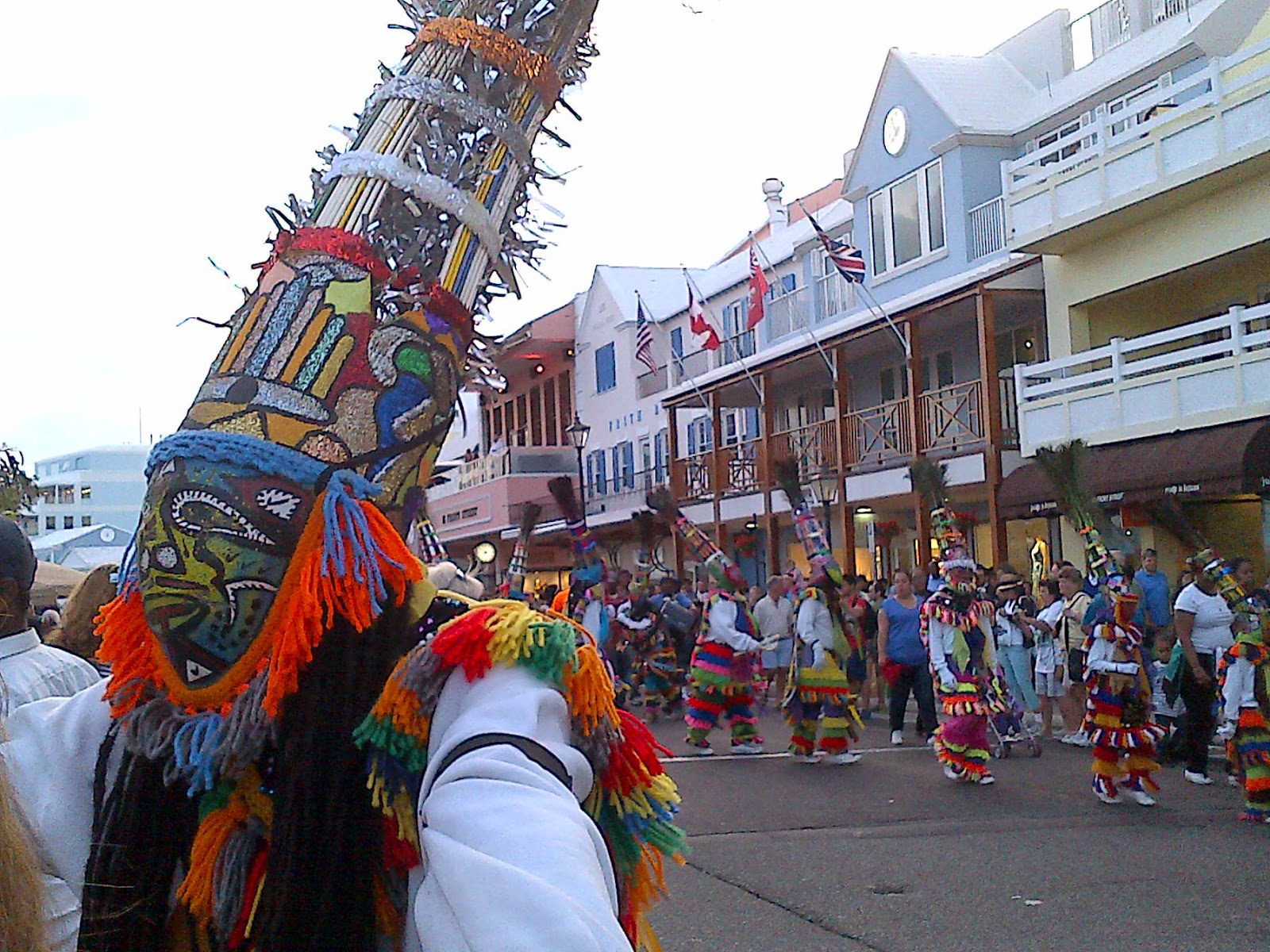 Lost But Loving It...In Alaska!: Gombey Dancers