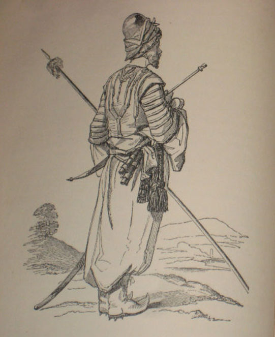 Kurd, Native of Kurdistan, 1888 | Kurdish Historical Photos