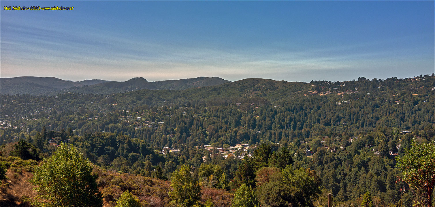 San Francisco Bay Area Photo Blog: Views from Mill Valley's Blithedale ...