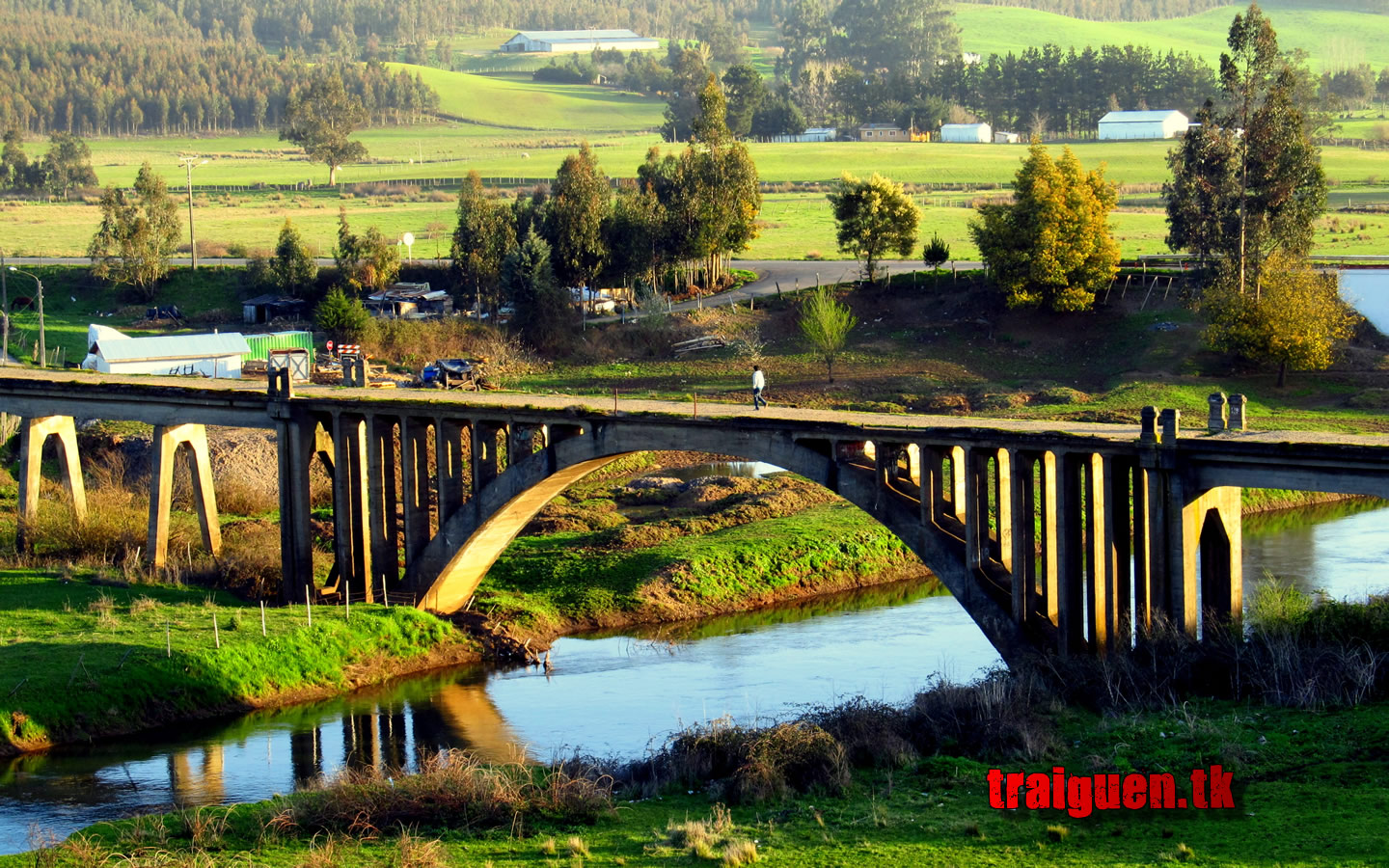 Puente Ferroviario ~ Wallpapers Traiguén