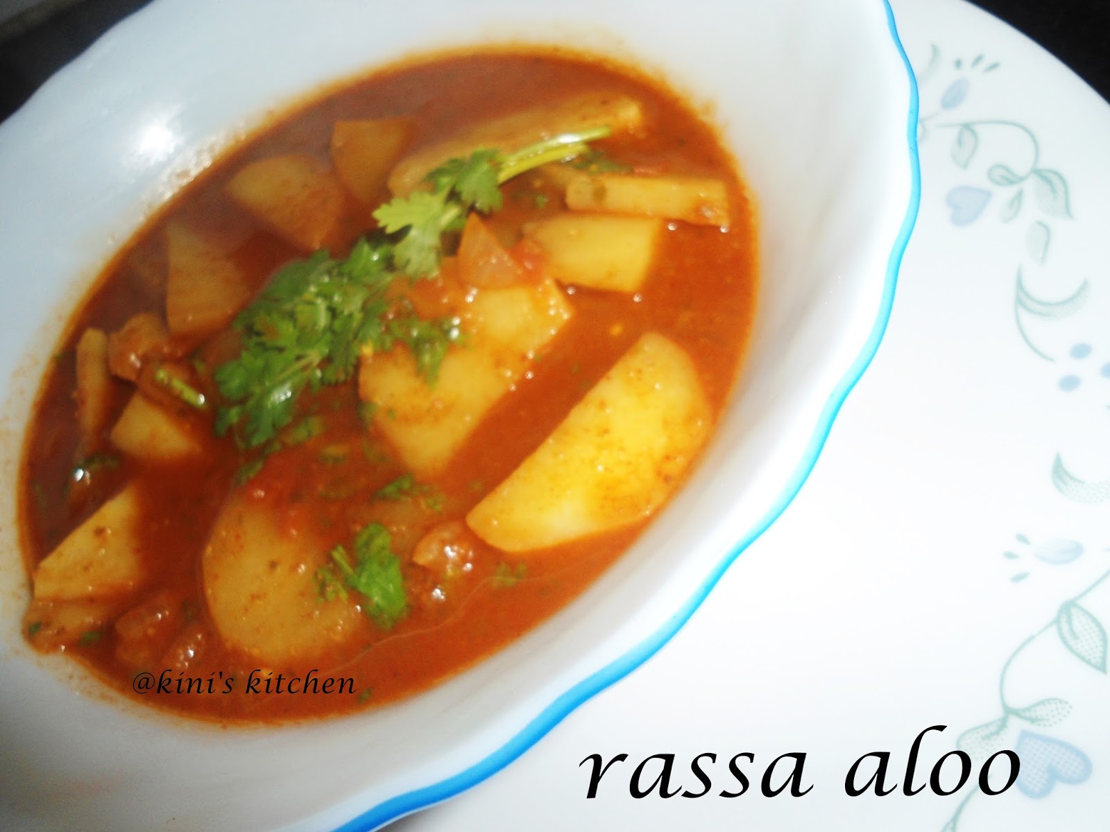 Rassa aloo/ Batatacha rassa
