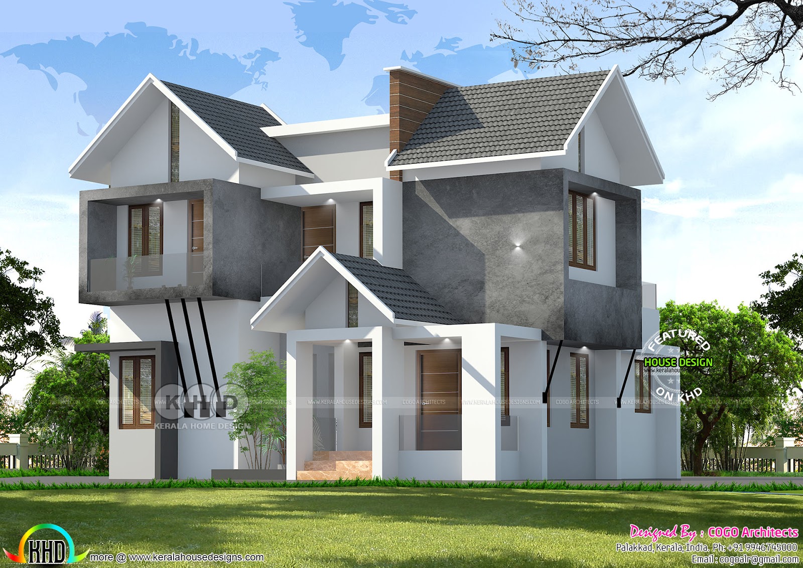 Ultra modern Contemporary house design 2625 sq-ft - Kerala Home Design ...