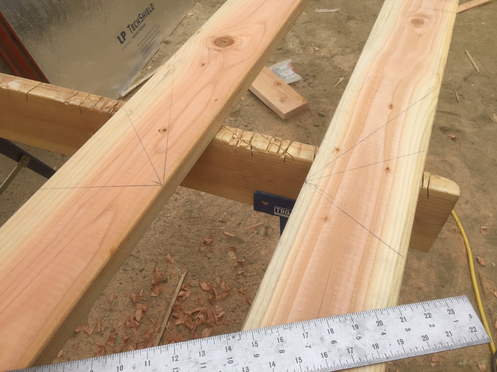 Roof Framing Geometry: Off Angle California Valley Framing