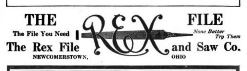 American Made Files: Rex File Co., Rex File & Saw Co.