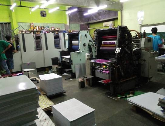 Mengenali Ukuran Kertas dan Area Cetak Mesin Offset - GRIYA TAS KERTAS